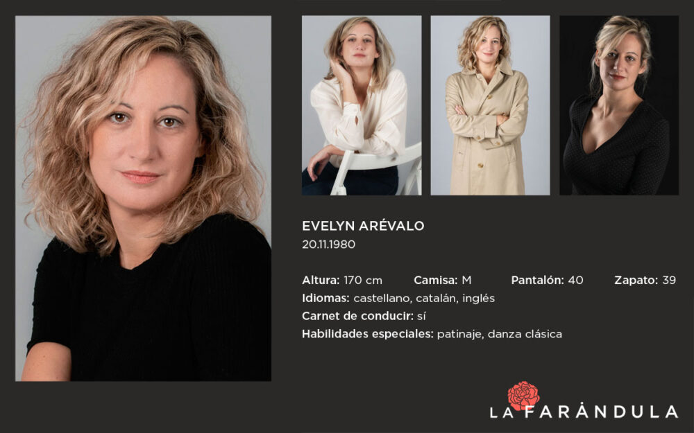 Evelyn Arévalo - La Farándula Actores | Agencia de actores