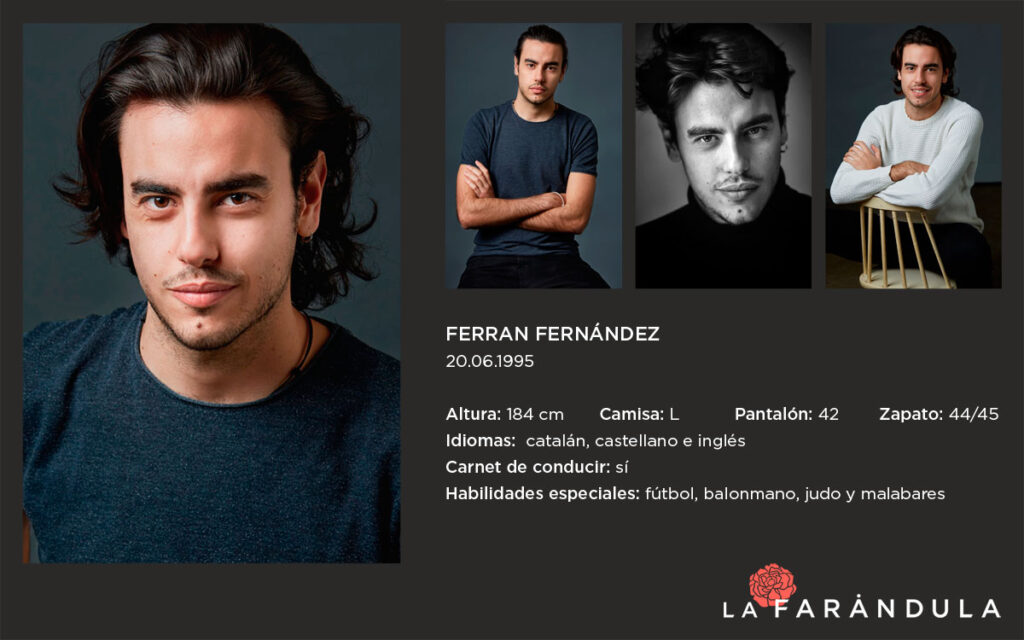 Ferran Fernández - La Farándula Actores | Agencia de actores